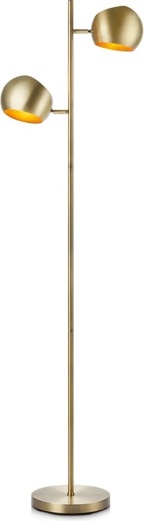 EDGAR Stojací lampa, E14, 2 × 40 W, 146 cm