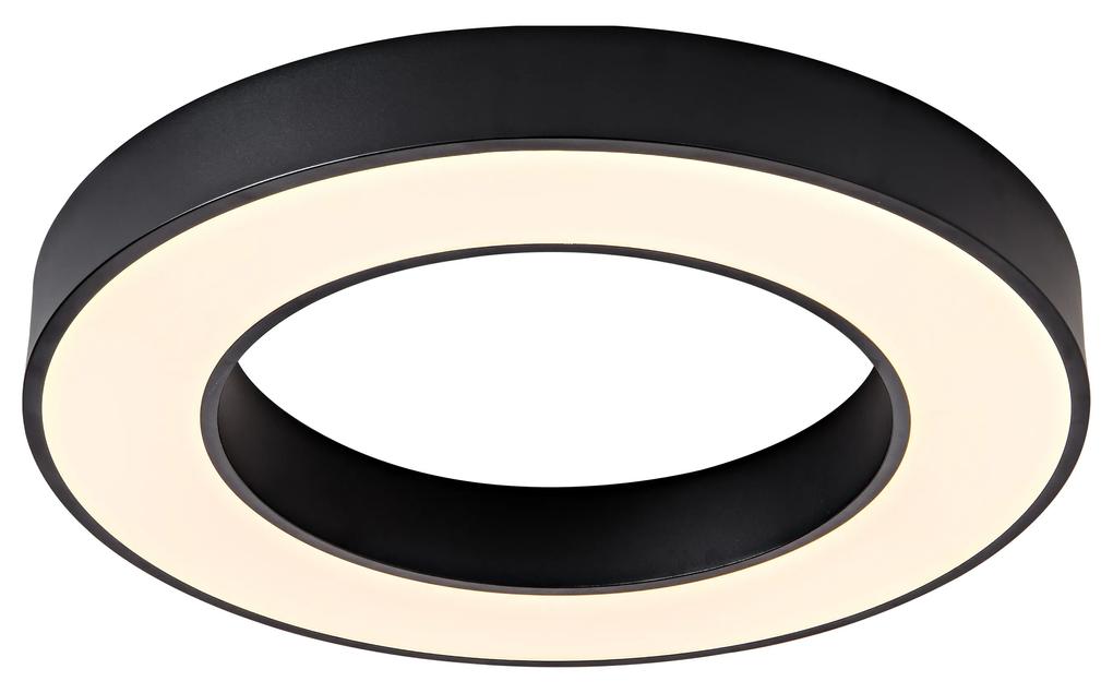 Immax NEO PASTEL SLIM Smart stropní svítidlo 60 x 7cm 53W černé Zigbee 3.0