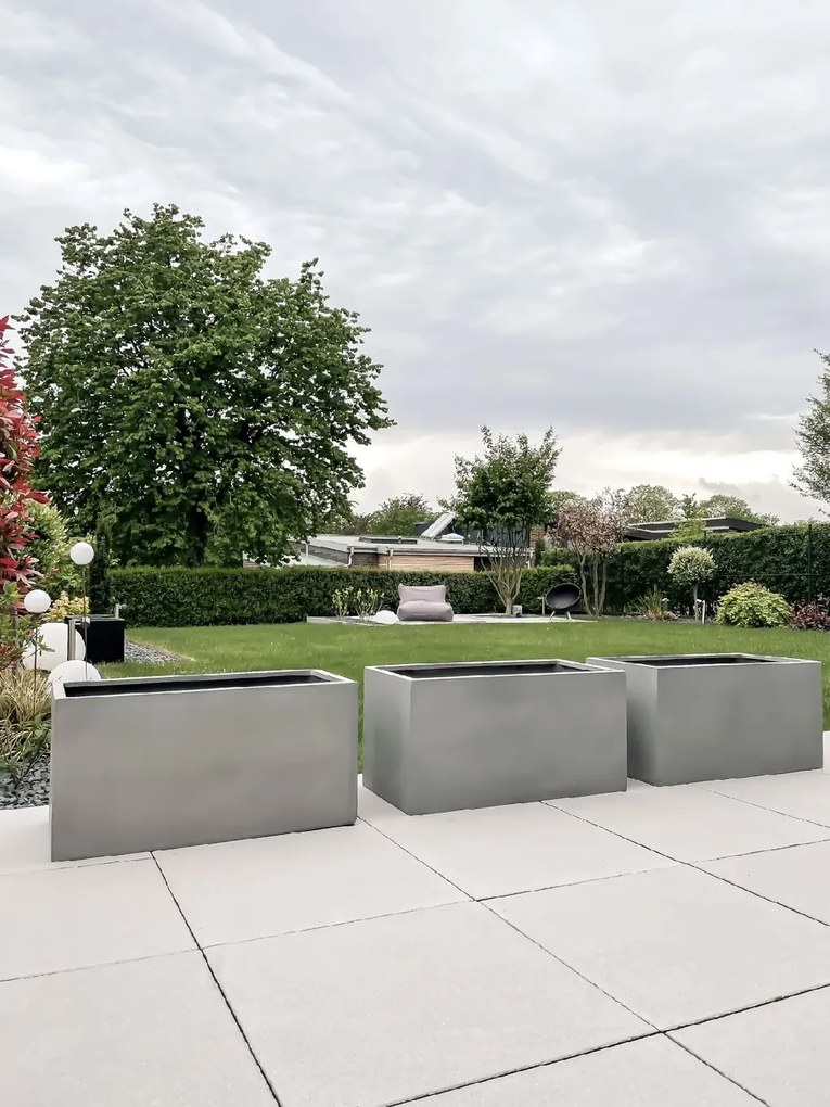 Truhlík MAXI, sklolaminát, šířka 80 cm, beton design