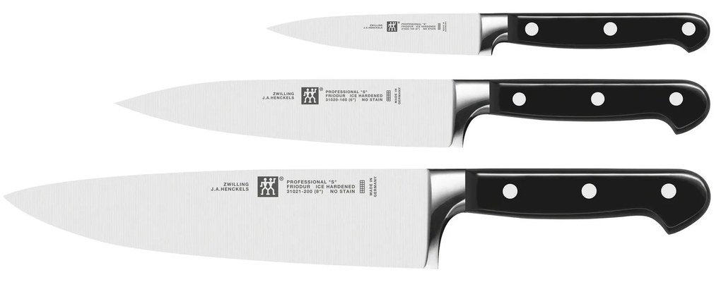 ZWILLING Třídílná sada nožů Professional S