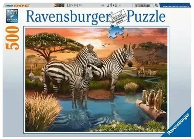 Ravensburger Zebry / 500 dílků / od 12 let