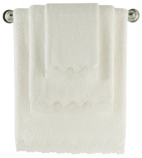 Soft Cotton Osuška ANGELIC 85x150 cm Smetanová, 580 gr / m², Česaná prémiová bavlna 100%
