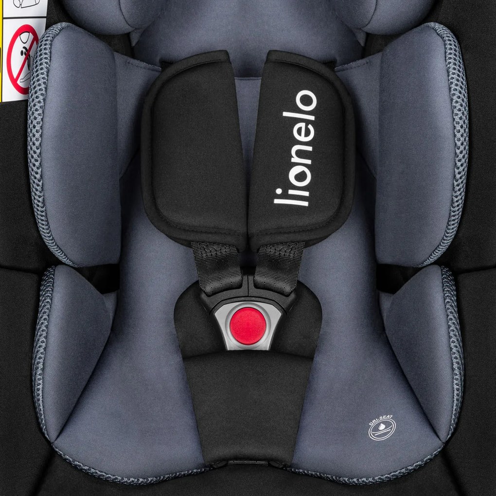 Autosedačka Lionelo ASTRID i-size 40-87 cm Barva: Black Grey