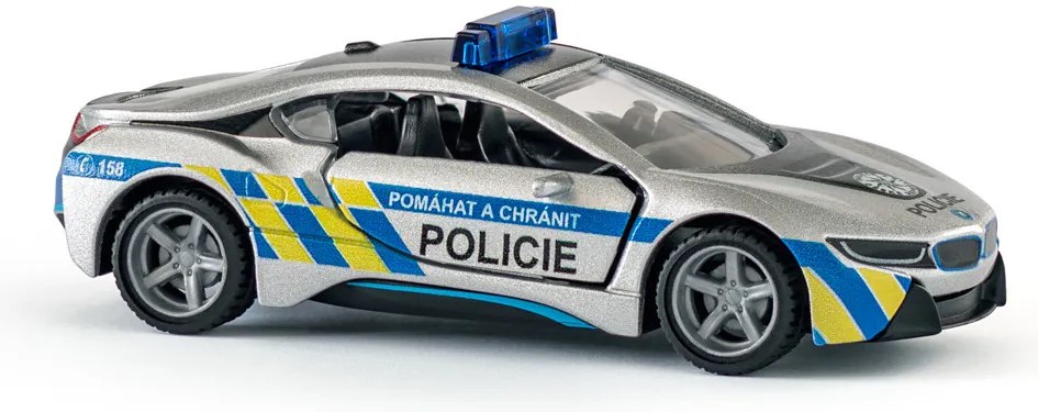 SIKU Super - sportovní hybridní vůz BMW i8 LCI - česká policie