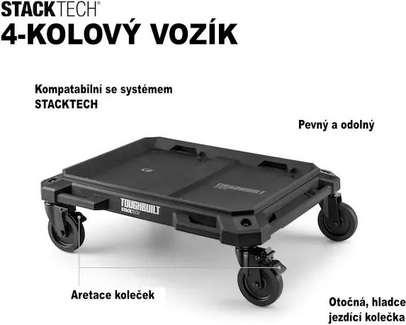 Toughbuilt StackTech transportní vozík