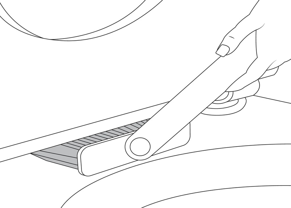 Tchibo - Čistič spár 4 v 1 - barva: zelená