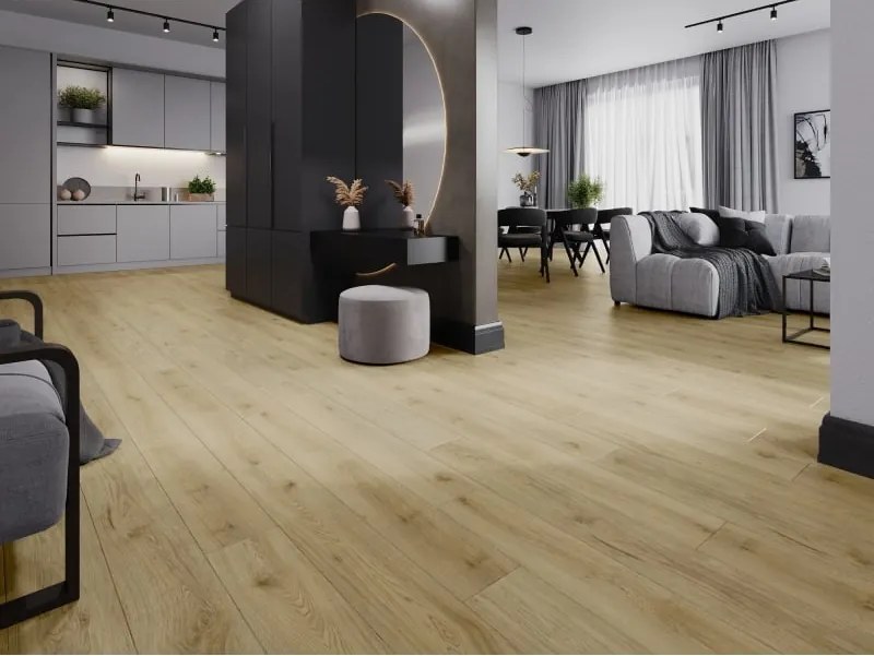 Mexen Charter Oak vinylové panely 1227 x 187 mm LVT Dryback 2,5 mm, podklad PVC, 4 V-drážky, Dub - F1322-1227-187-255-4V1-01