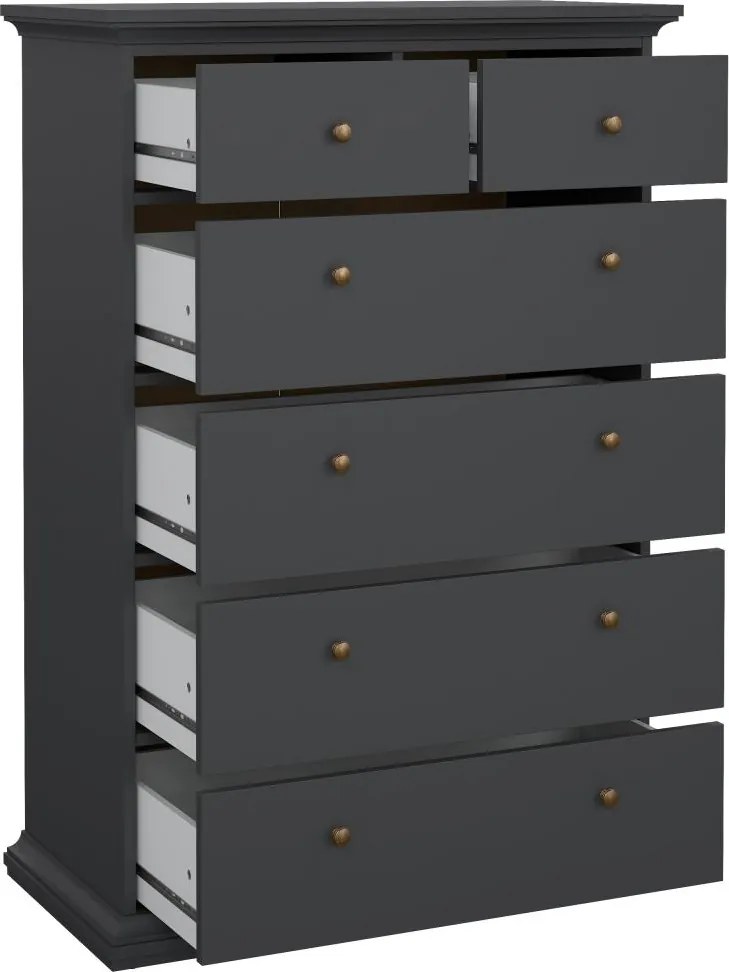 FALCO Komoda Provence 718 šedá