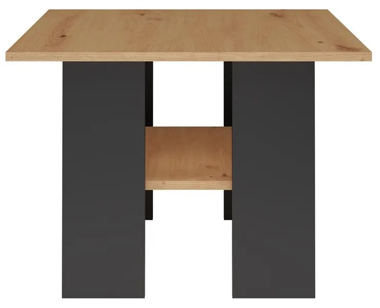 TPS Konferenční stolek MODERNA - Dub artisan / Černá