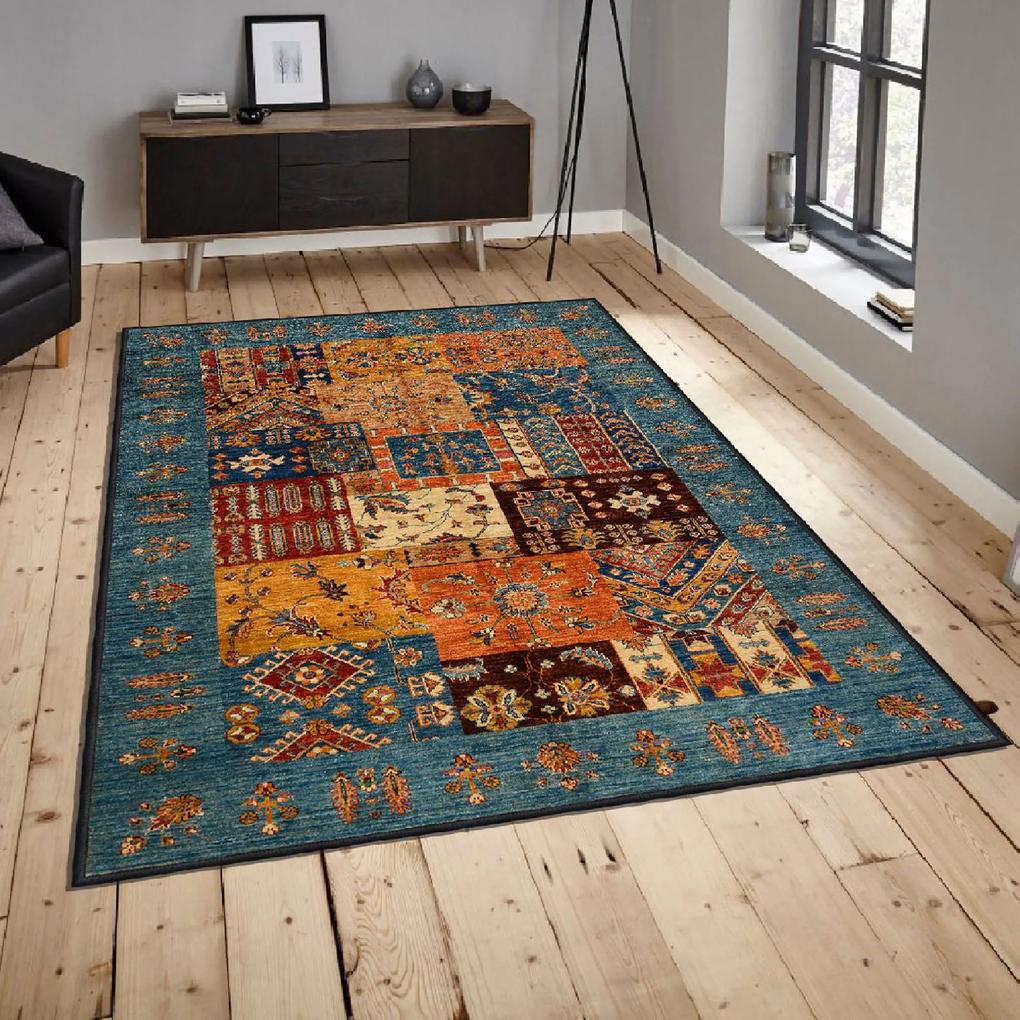 Conceptum Hypnose Kusový koberec EEXFAB445, Vícebarevná Rozměr koberce: 80 x 300 cm