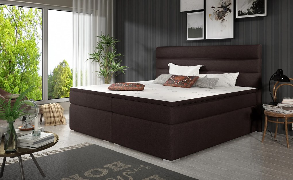 Softy boxspring postel 160X200 Materiál / Dekor: Sawana 05