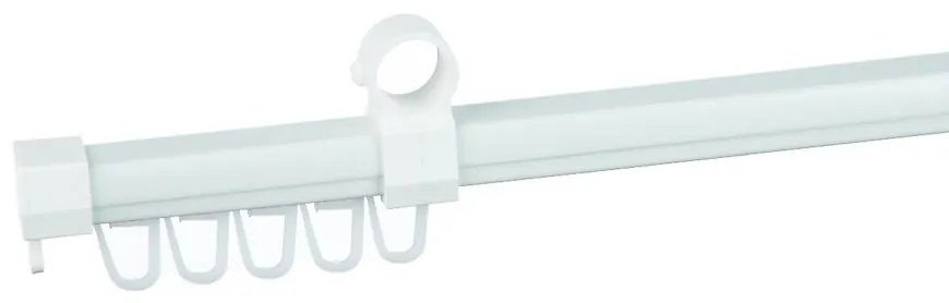 U-kolejnice 160cm bílá