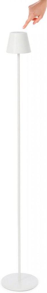 BIZZOTTO Zahradní stojací LED lampa ETNA bílá