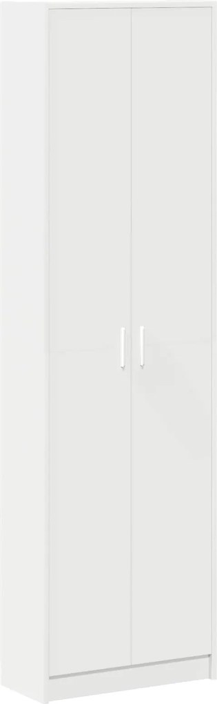 Šatní skříň Bílá 55 x 25 x 189 cm Kompozitní dřevo 3334008
