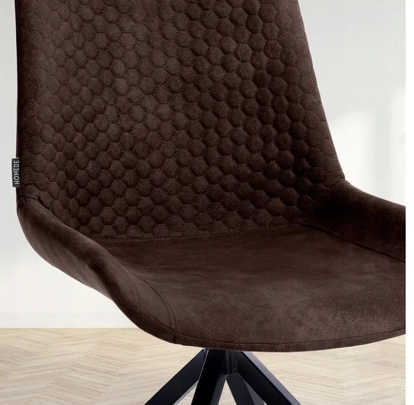 Čalouněná židle 53x37,5x78cm, různé barvy Barva: Hnědá