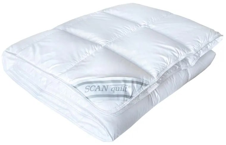 SCANquilt přikrývka EXCLUSIVE SATÉN - bavlna s Aloe vera celoroční - hřejivost nižší Sq 4 140 x 200 cm