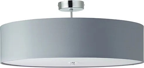 Brilliant 93522/22 Stropní lustr ANDRIA světle šedá textilie, průměr 60cm