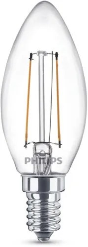 Philips 8718696574072 LED žárovka filament Classic 1x2W|E14