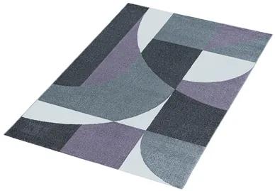 Koberce Breno Kusový koberec EFOR 3711 Violet, Fialová, Vícebarevné, 200 x 290 cm
