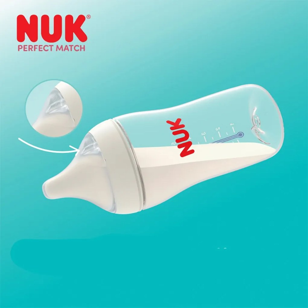 Kojenecká láhev NUK Perfect Match s kontrolou teploty Sheep 260 ml
