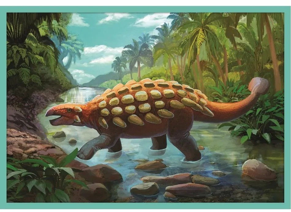 Trefl Puzzle Dinosauři, 10v1