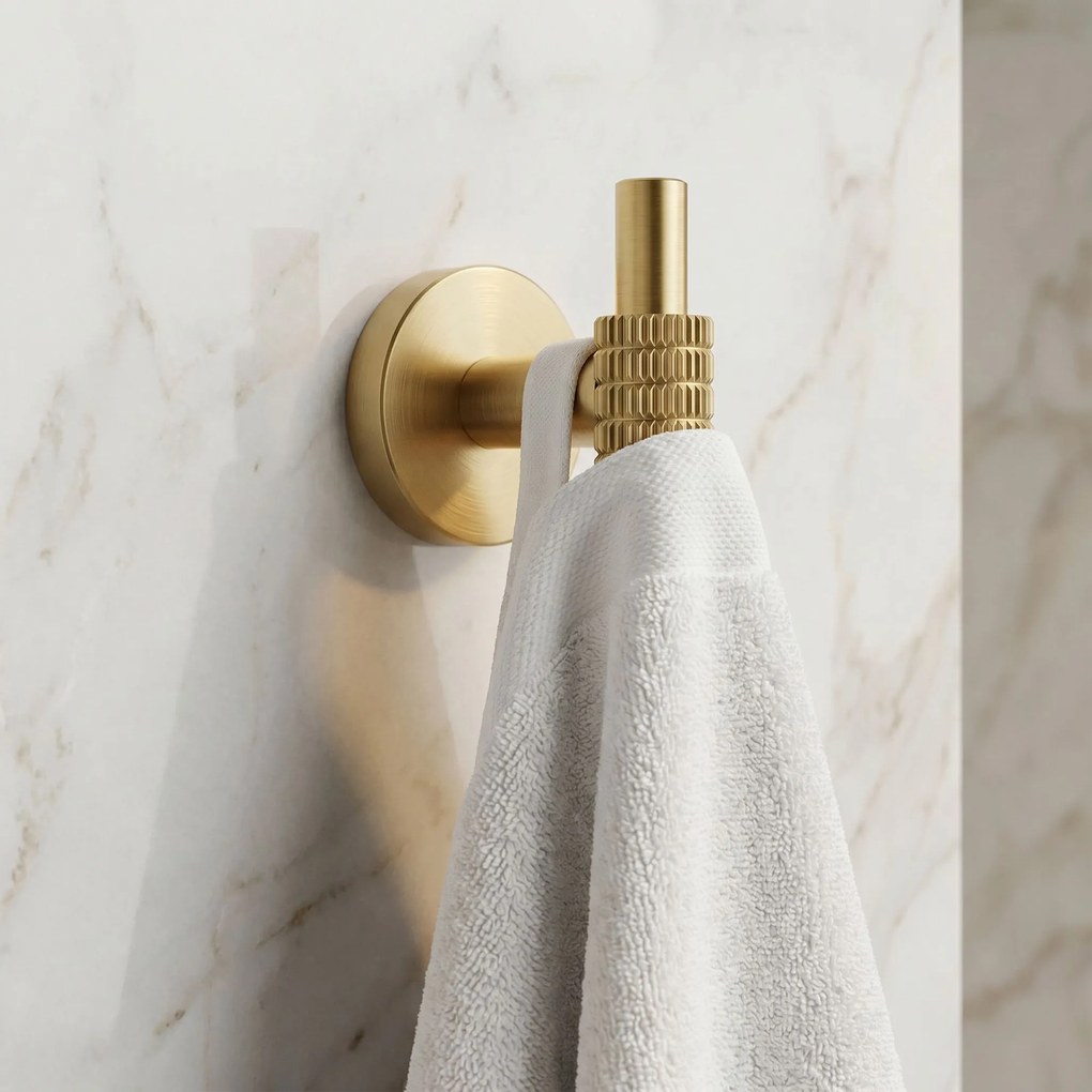 Rea Rea, Koupelnový háček 29104 Rivo Brush Gold, REA-60108