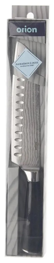 Orion Kuchyňský nůž santoku, damašková ocel, 18,5 cm