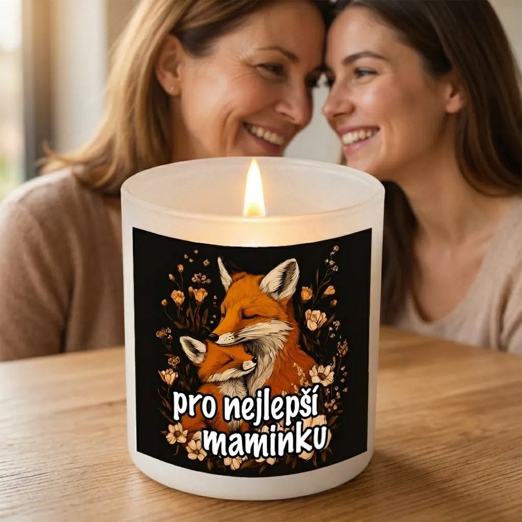 Ahome CZ Originální skleněný svícen Pro nejlepší maminku