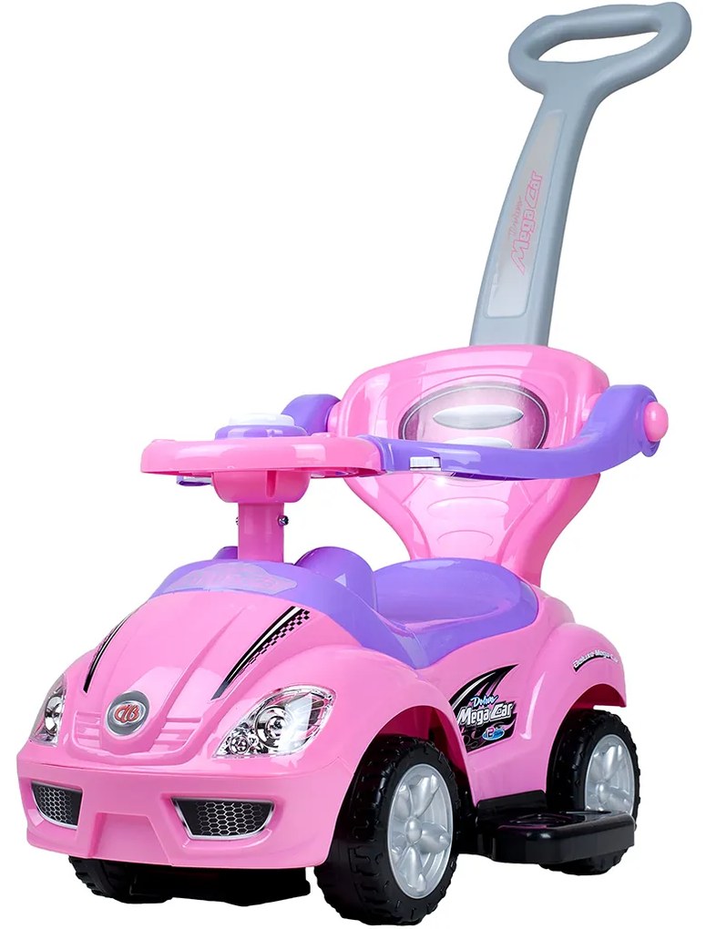 Dětské jezdítko 3v1 Bayo Mega Car pink