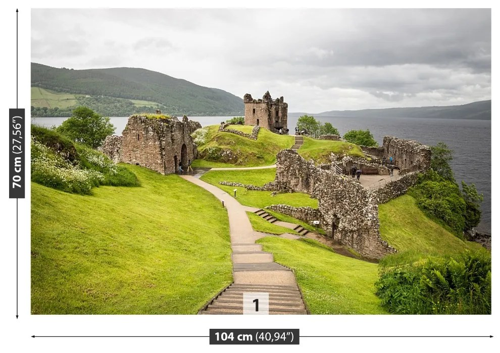 Fototapeta Hrad Loch Ness 104x70