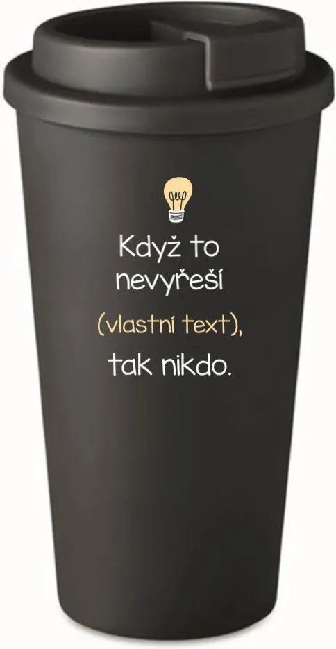 Personalizovaný cestovní termohrnek - když to nezvládne … tak nikdo