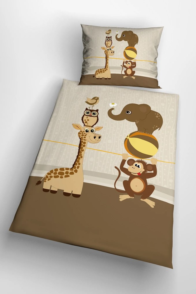 Dětské povlečení Zoo 140x200 cm
