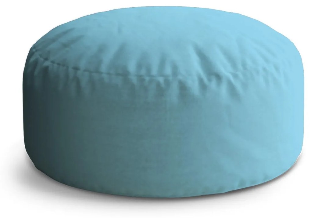Sablio Taburet Circle Blankytně modrá: 38x48 cm