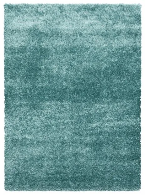 Kusový koberec Brilliant shaggy 4200 aqua Kruh průměr 200 cm