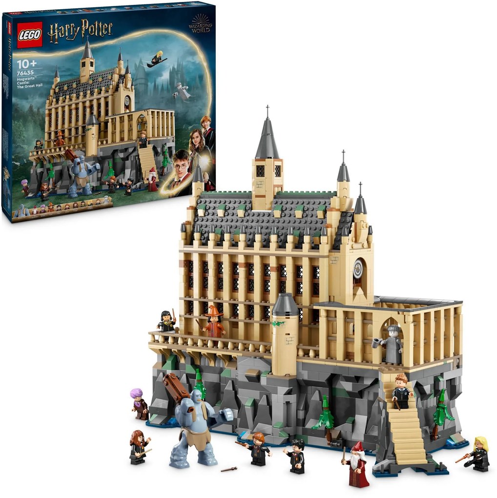 Lego stavebnice lego harry potter 76435 bradavický hrad: velká síň