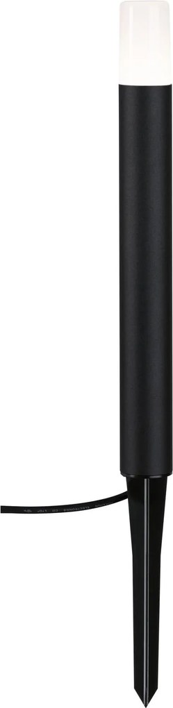 P 94536 Plug & Shine stojací svítidlo Flarea 400mm IP65 3,6W 3.000K černá - PAULMANN