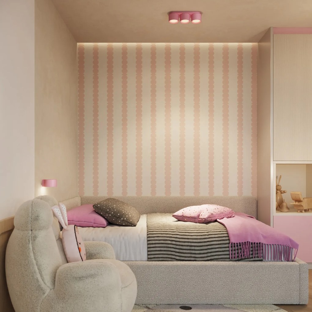 Sollux Lighting Nástěnné svítidlo MODO 1 růžové GX53
