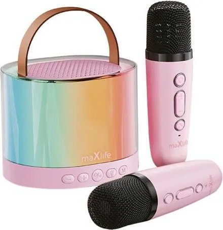 Karaoke set MAXLIFE MXKS-200 Pink