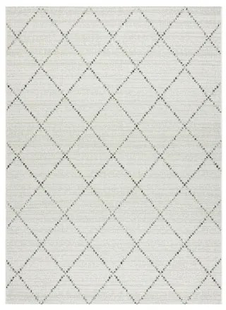 koberec COLOR 19436/062 SISAL Diamant Čtverce béžový velikost 160x230 cm | krásné koberce cz