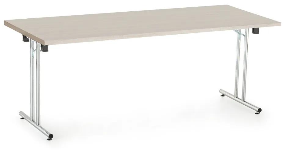 Skládací stůl Impress 180 x 80 cm, dub sonoma