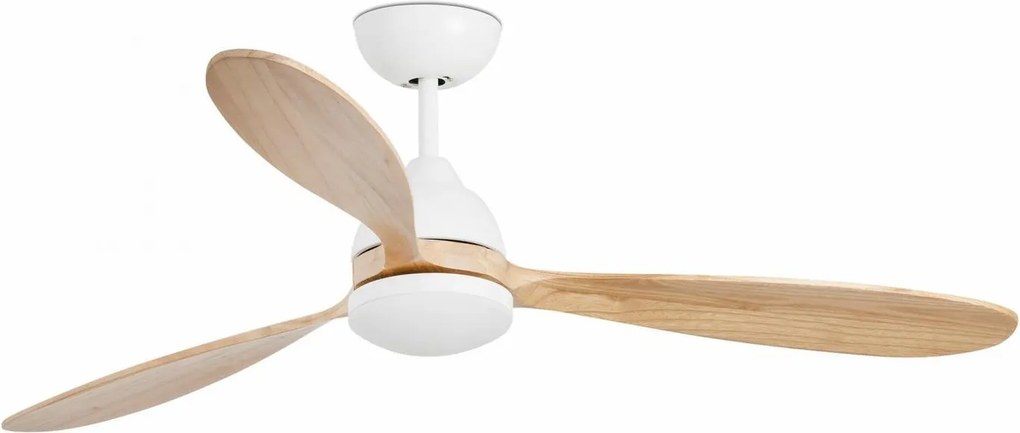 FARO 33524 POROS L LED, bílá, stropní ventilátor s DC motorem - FARO