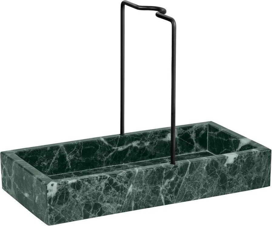 Tmavě zelený kamenný stojan na mycí prostředky Marble – Mette Ditmer Denmark