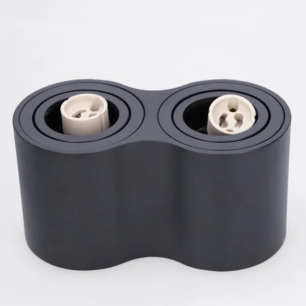 BRILAGI - Bodové svítidlo MIA DOUBLE 2xGU10/30W/230V černá