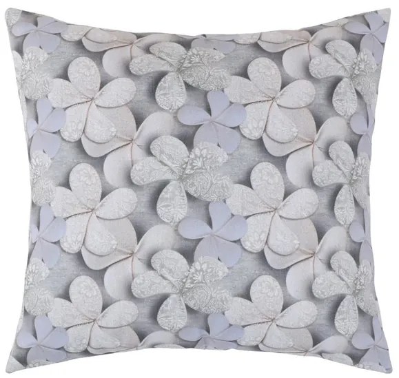 Bellatex Povláček DITA 45x45 cm Květ šedá