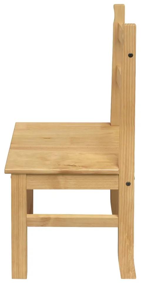 Jídelní dřevěná židle CORONA 2 — masiv borovice
