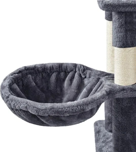 Kočičí nábytek se škrabadlem Yaheetech – šedá, 209 cm (266057703726)