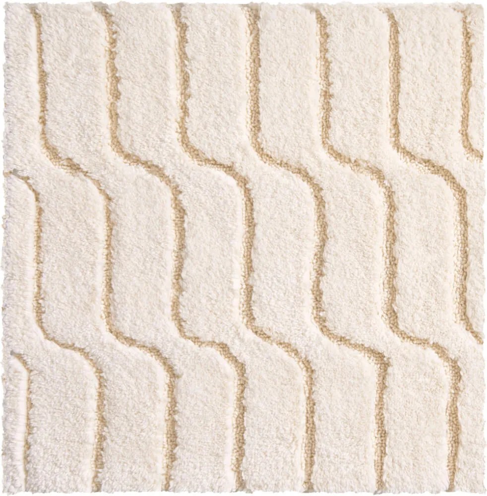 GRUND Koupelnová předložka VOGUE přírodní Rozměr: 60x60 cm