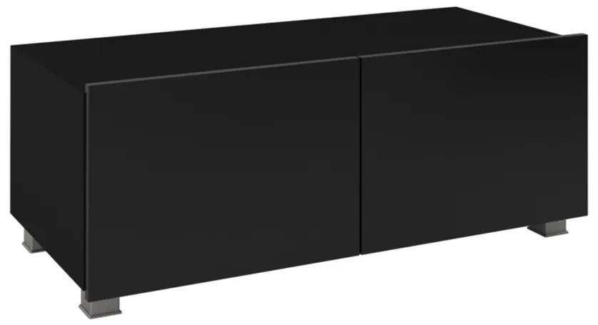 GAB Televizní skříňka LORONA RTV, Černá 100 cm