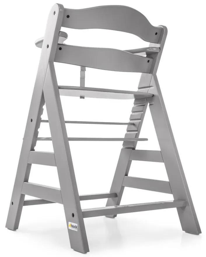 Hauck Jídelní dřevená židle Alpha+ Grey