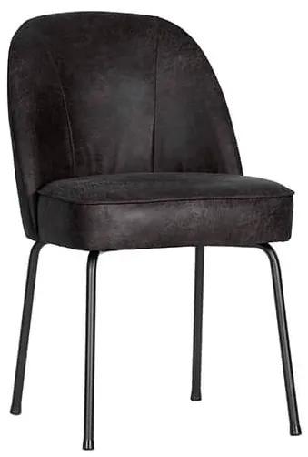 Jídelní židle vogue kožená černá MUZZA